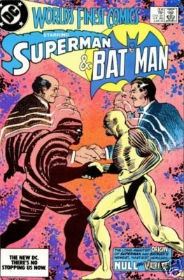 WORLD'S FINEST #304 FN comic SUPERMAN BATMAN