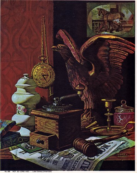 Not So Long Ago Lithograph by Like Doheny