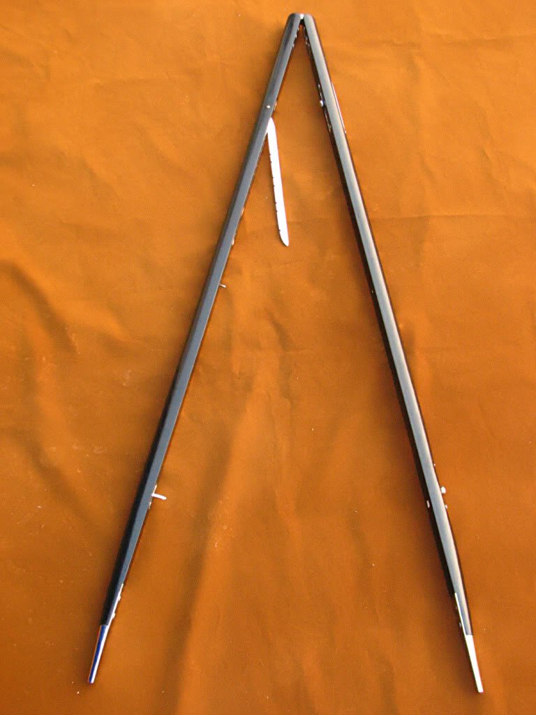 Black MILITAR Y CEREMONIAL PACE STICK GUARD RACING,36 inchs