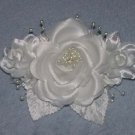 First Communion Organza Flower Headband