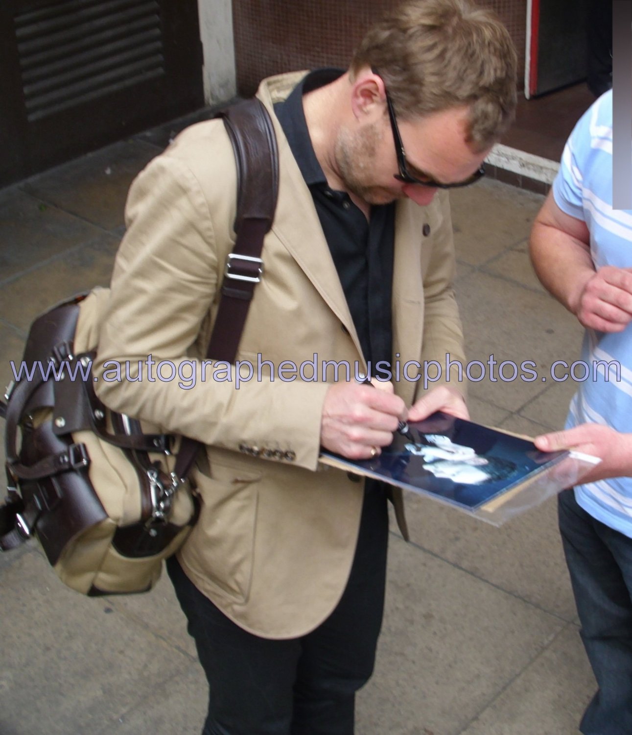 David Gray (Singer) SIGNED 8" x 10" Photo +Certificate Of ...
