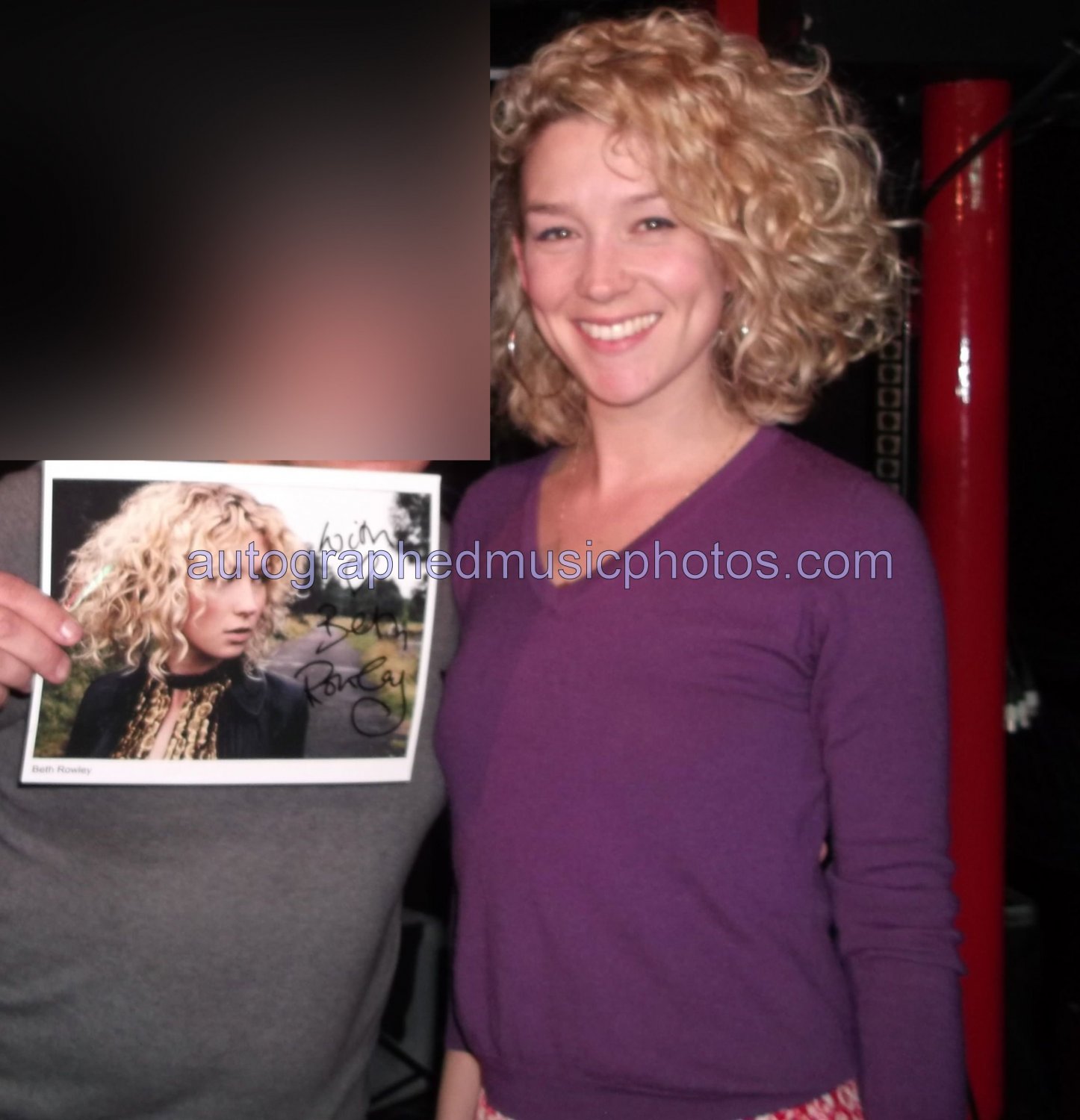 Beth Rowley SIGNED 8" x 10" Photo + Certificate Of Authentication 100% ...