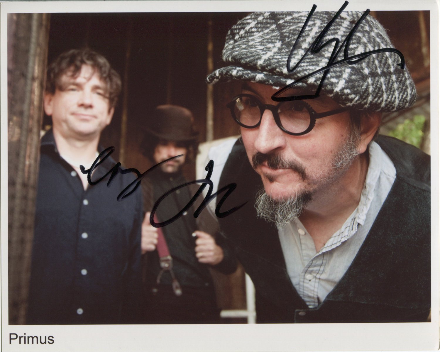 Primus FULLY SIGNED Photo + Certificate Of Authentication 100% Genuine