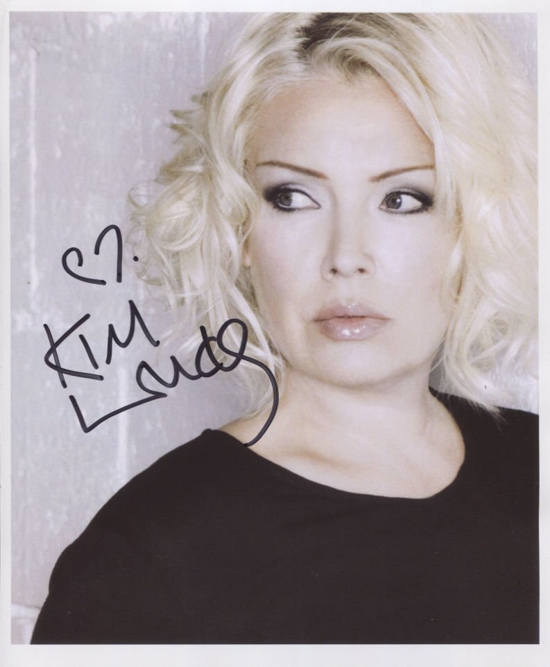 Kim Wilde SIGNED Photo + Certificate Of Authentication 100% Genuine