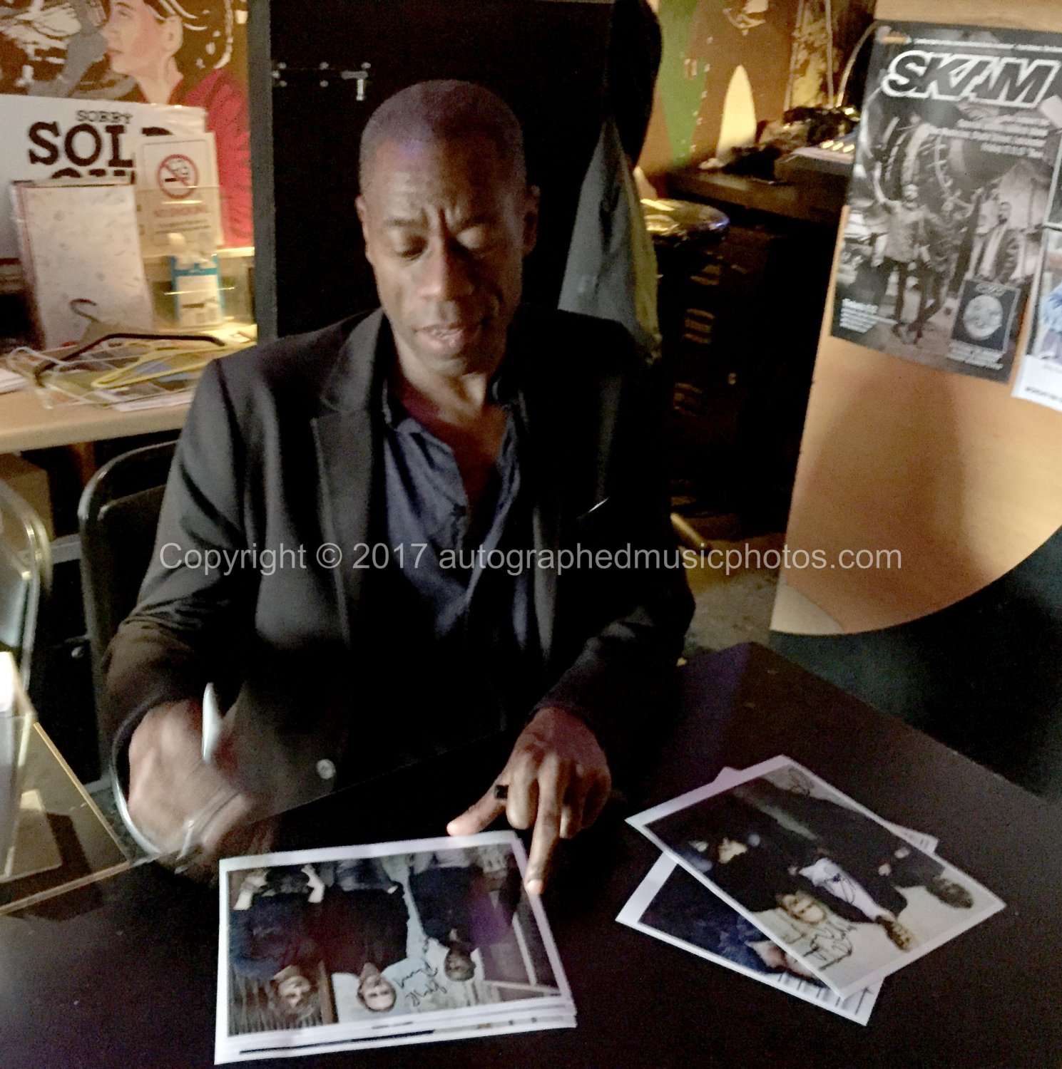 Mike Rutherford & Mechanics SIGNED Photo + Certificate Of ...