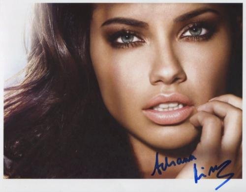 Adriana Lima SIGNED Photo + Certificate Of Authentication 100% Genuine