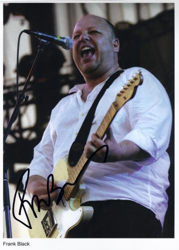 Frank Black (The Pixies) SIGNED 8" x 10" Photo + Certificate Of ...
