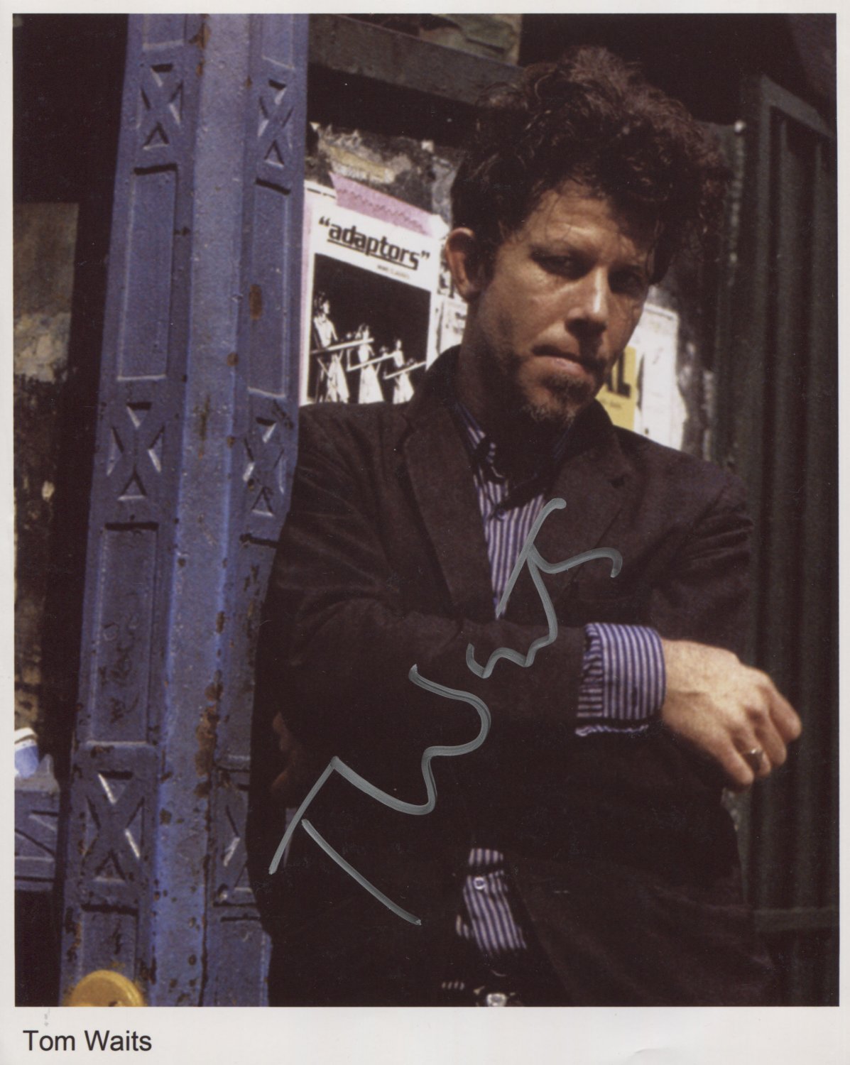 Tom Waits SIGNED 8" x 10" Photo + Certificate Of Authentication 100% ...