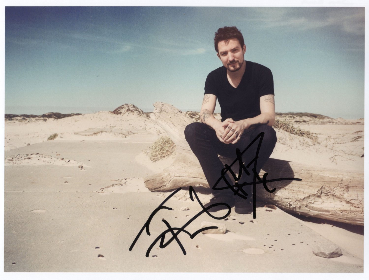 Frank Turner (Singer) SIGNED Photo + Certificate Of Authentication 100% ...