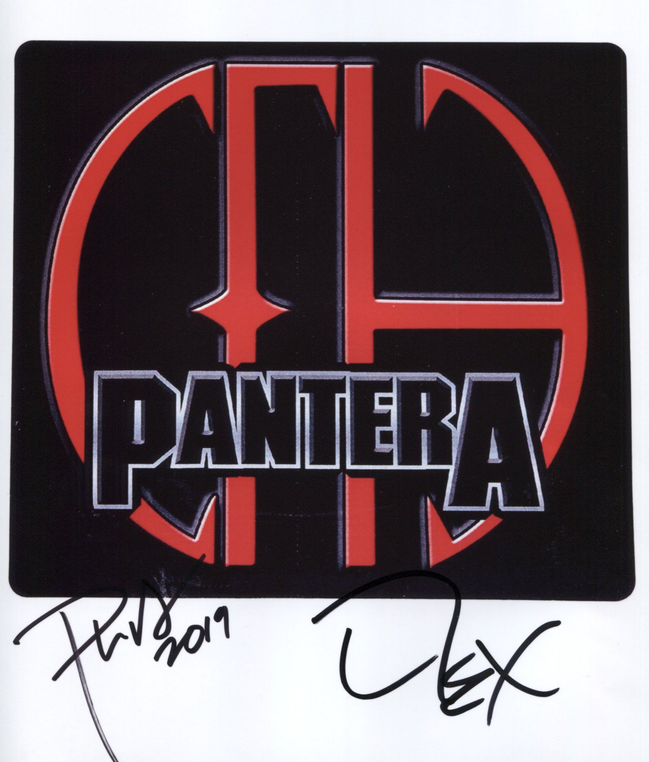 Pantera (Band) SIGNED 8" x 10" Photo + Certificate Of Authentication ...