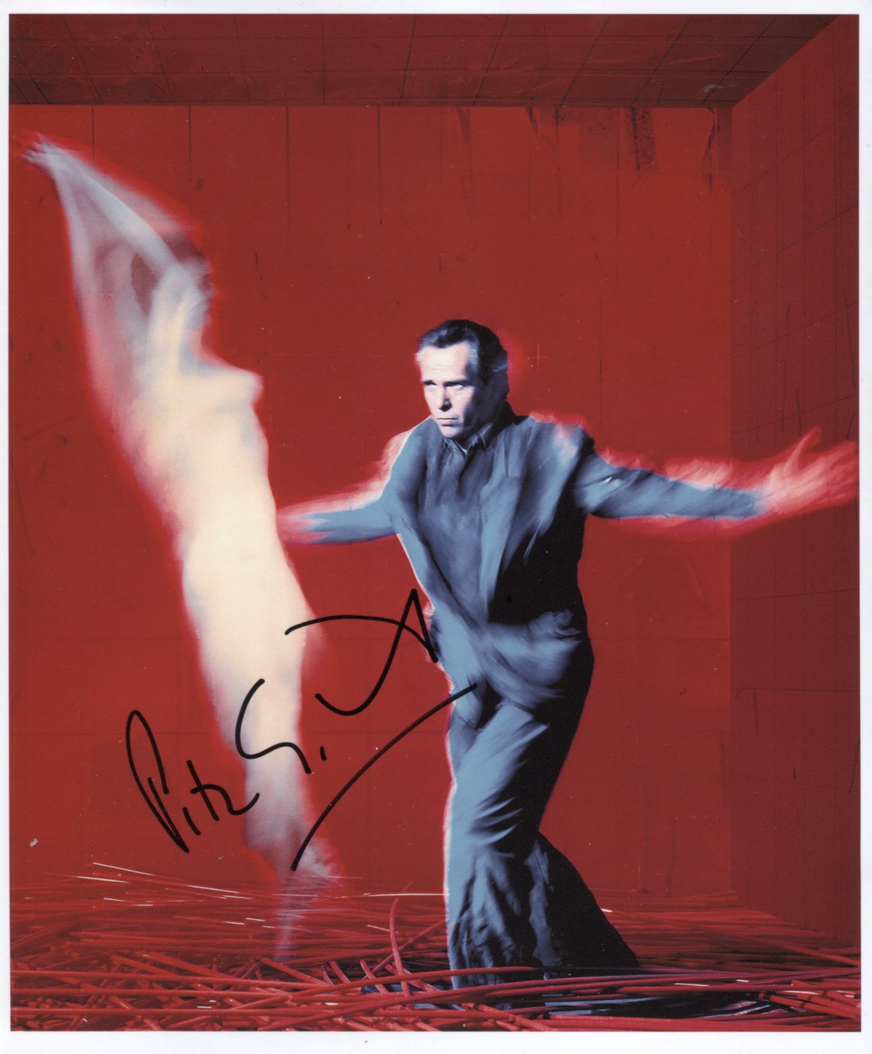 Peter Gabriel SIGNED Photo + Certificate Of Authentication 100% Genuine