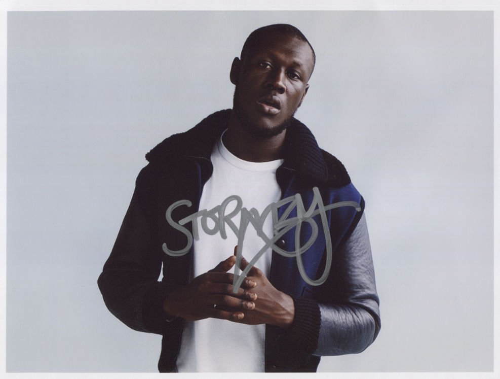 Stormzy (Grime Hip Hop Singer) SIGNED Photo + Certificate Of ...