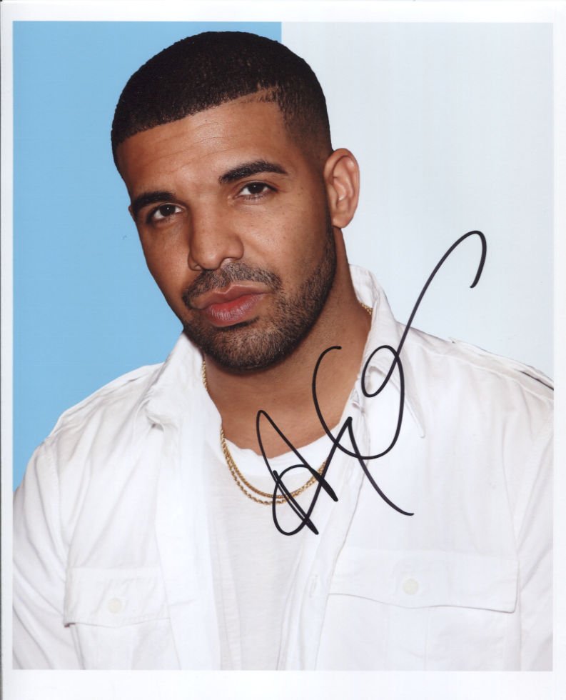 Drake (Singer Musician Rap Hip Hop) SIGNED Photo + Certificate Of ...