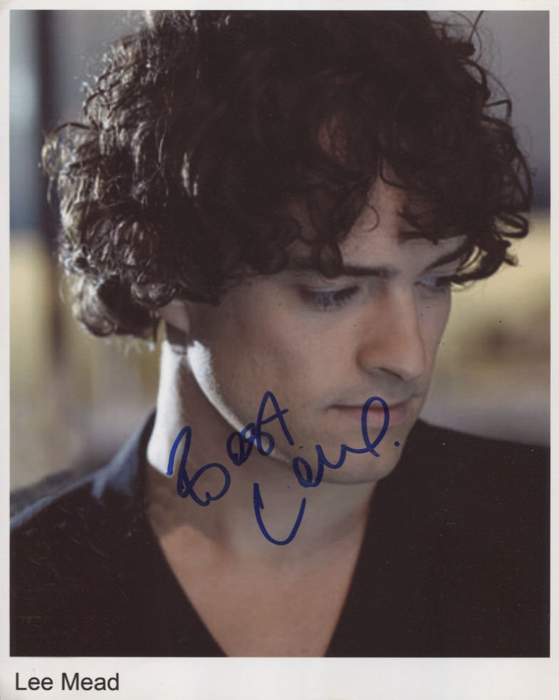 Lee Mead SIGNED 8" x 10" Photo + Certificate Of Authentication 100% Genuine