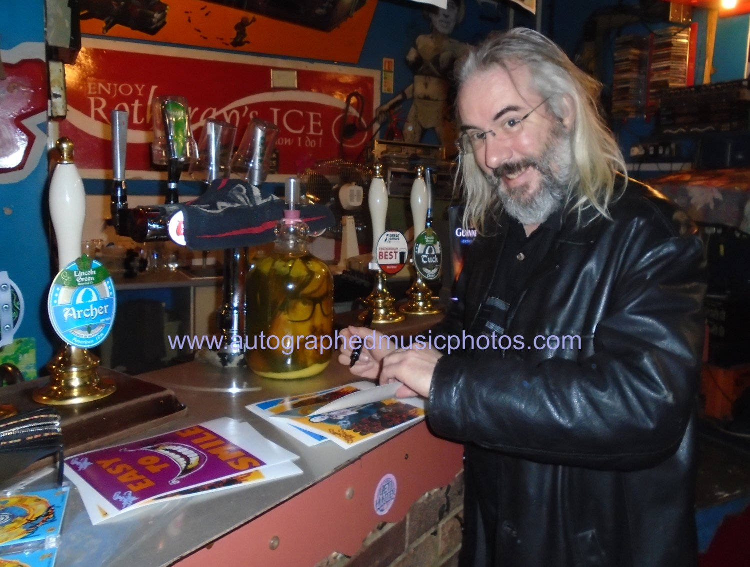 Senseless Things (Band) FULLY SIGNED Photo + Certificate Of ...