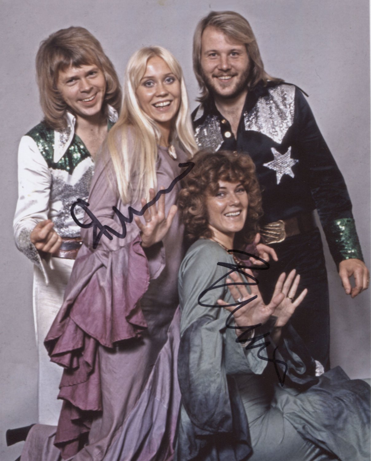 Abba Benny Bjorn SIGNED Photo + Certificate Of Authentication 100% Genuine