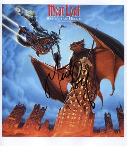 Meat Loaf Meatloaf SIGNED Photo + Certificate Of Authentication 100% ...