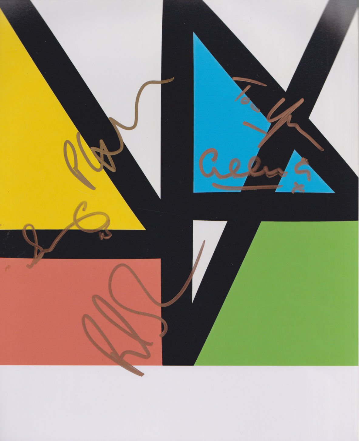 New Order (Band) SIGNED Photo + Certificate Of Authentication 100% Genuine