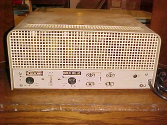 Vintage 1959 Philips AG 9014 Stereo & Speaker System VG