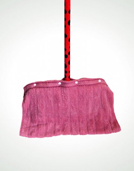 Mopping Towel for Broom – Sweeping and mopping 2 in 1