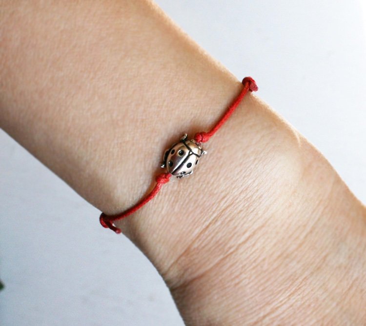 Ladybug Bracelet Anklet