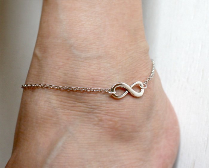 Infinity Anklet / Infinity Bracelet / Chain Anklet / Chain Bracelet