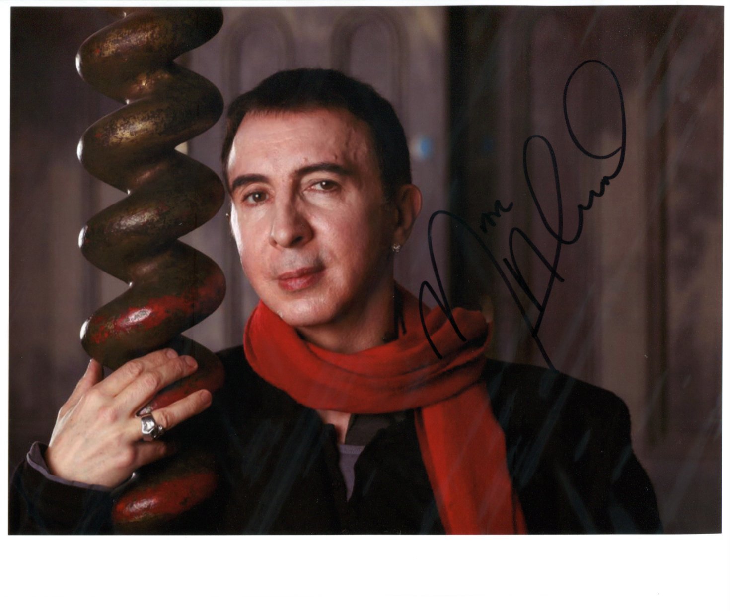 SUPERB MARC ALMOND SIGNED PHOTO + COA!!!