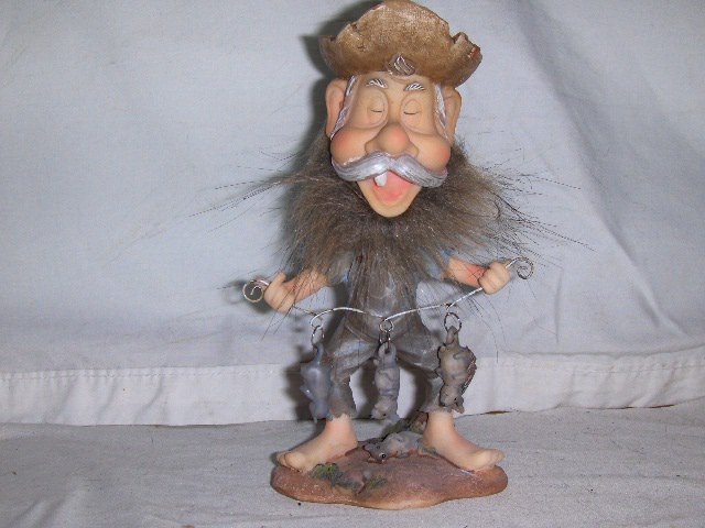 Hillbilly Bobblehead Figurine Gag Gift Redneck Statue