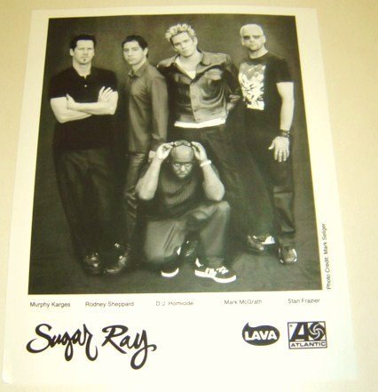 SUGAR RAY Original Group PHOTO Atlantic MARK McGRATH