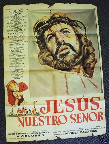 Jesús, nuestro Señor MEXICAN Poster CLAUDIO BROOK Jesus