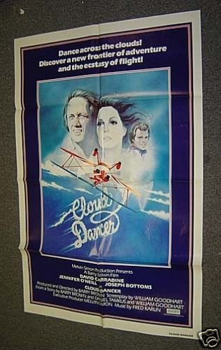 CLOUD DANCER Original DAVID CARRADINE Poster AEROBATIC