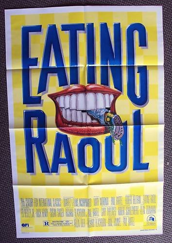 EATING RAOUL Style B Movie POSTER Mary Woronov BARTEL