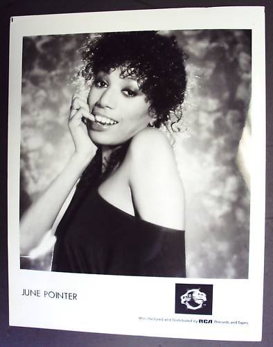 JUNE POINTER Original POINTER SISTERS Music Label PHOTO