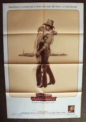 HARD COUNTRY Original 1-Sheet Movie Poster KIM BASINGER Jan-Michael ...