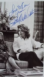 PATTY DUKE Astin ORIGINAL Signed in Person AUTOGRAPH Photo RICHARD ...
