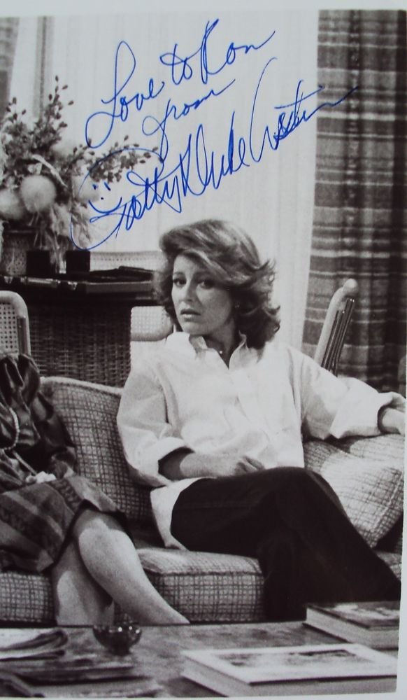 PATTY DUKE Astin ORIGINAL Signed in Person AUTOGRAPH Photo RICHARD ...