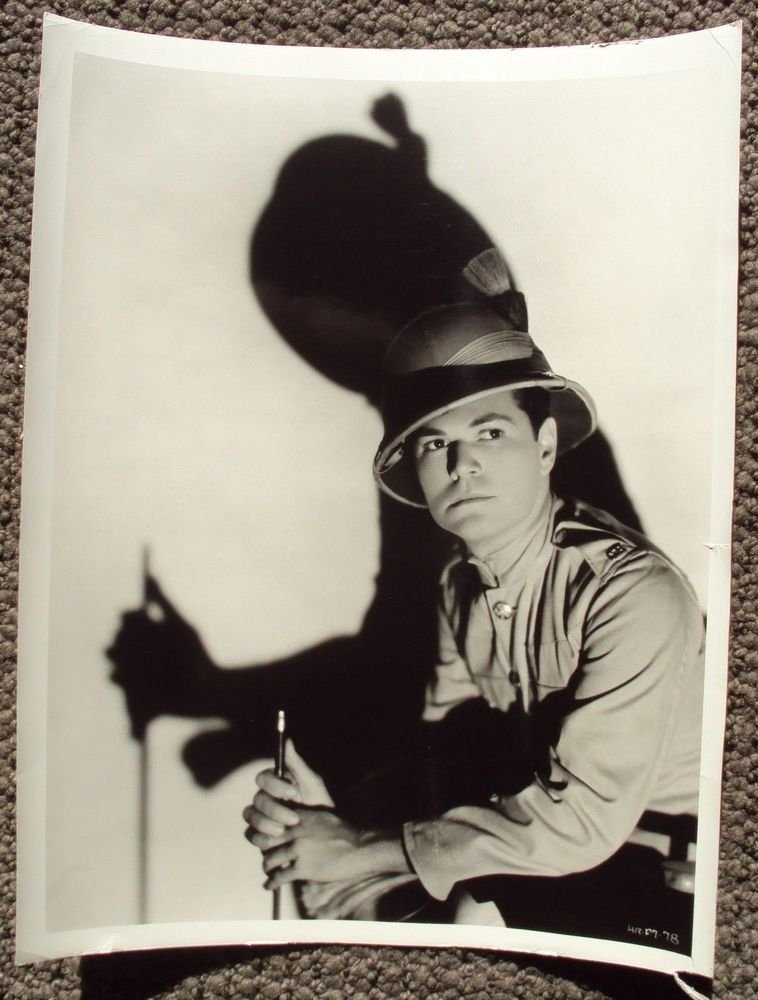 WILLIAM JANNEY Original LAUREL & HARDY Bonnie Scotland PHOTO HAL ROACH ...