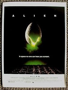 ALIEN Original Movie TEAR SHEET AD 1979 SIGOURNEY WEAVER Tom Skerritt ...
