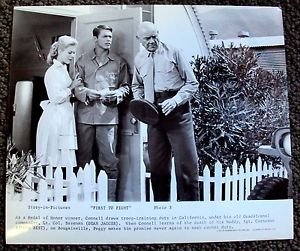 CHAD EVERETT Original FIRST TO FIGHT Photo DEAN JAGGER Marilyn Devin ...
