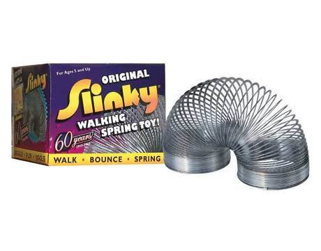 NEW Classic Original Metal Slinky Walking Bouncing Spring Toy Magic Gift