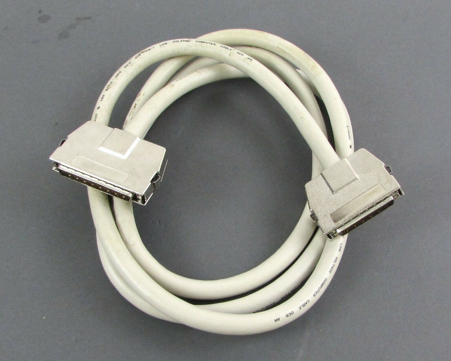 50% OFF - AWM External SCSI Cable 50-pin to 68-pin - 6-foot - E74020