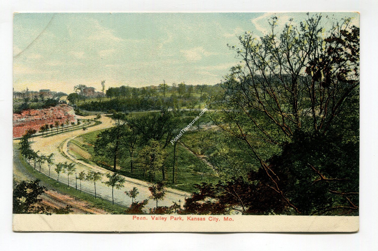Penn Valley Park Kansas City Missouri Postcard