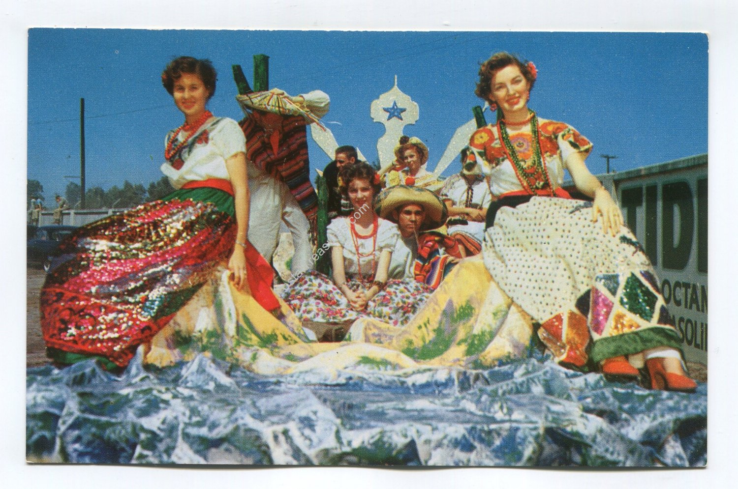 Costumes and beautiful senoritas add to the colorful Fiesta of Mexico ...