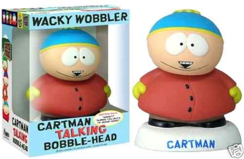 TALKING CARTMAN SOUTH PARK Bobblehead Toy FUNKO