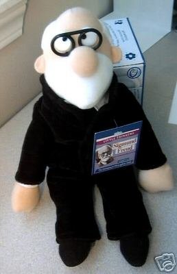 SIGMUND FREUD DOLL Large plush toy beanie