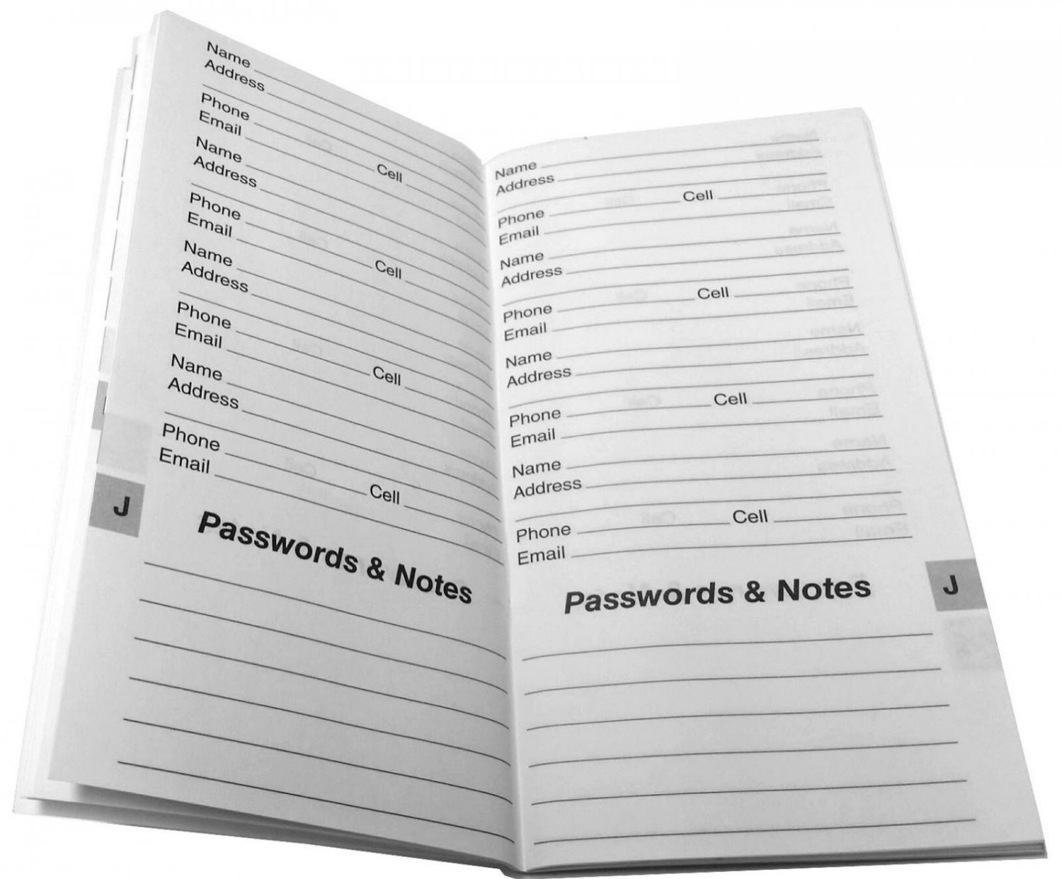 Orange Flower Embroidered Checkbook Cover Address Book w/ Note Pad CR91