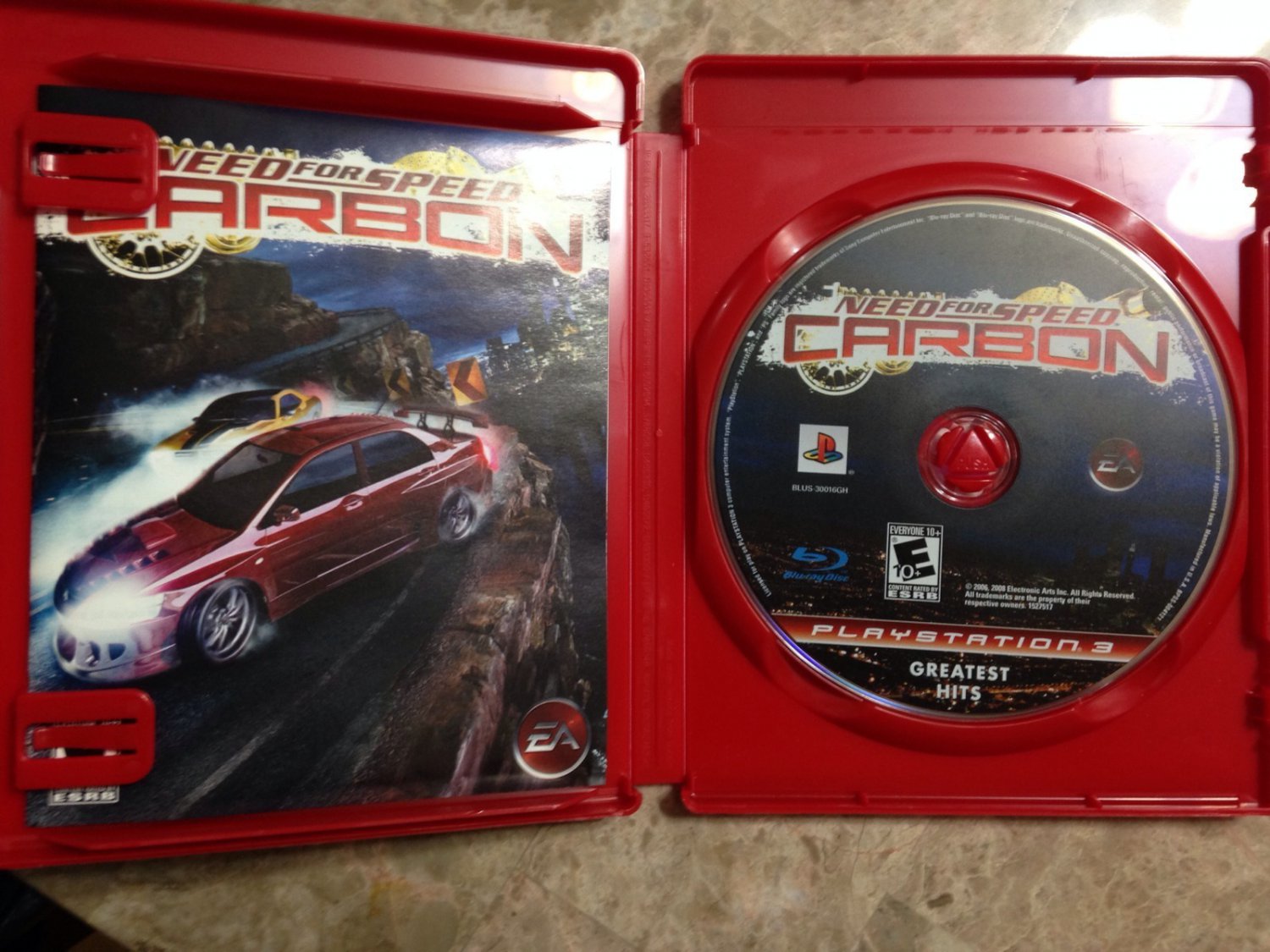 Need for Speed Carbon Ps3 Racing Game Complete
