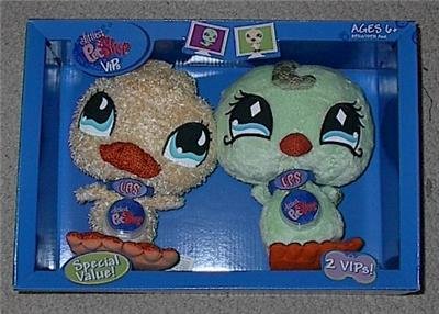Littlest Pet Shop VIPs Bonus Set of 2 Duck & Bird NIB