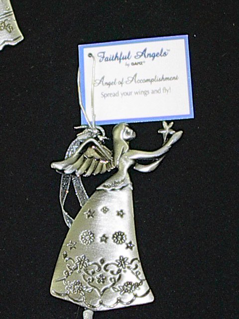 Graduation Ganz 'Angel of Accomplishment' Pewter Ornament