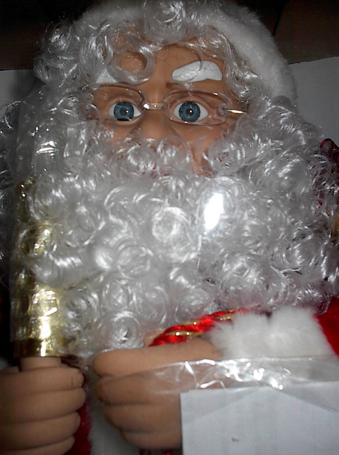 24 Inch Animated Illuminated Santa and Mrs. Claus Set